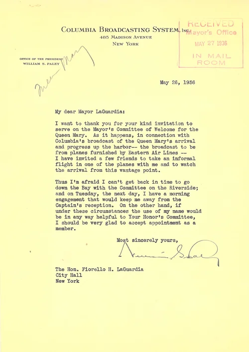 The Blue Riband: New York City and the Superliners — NYC Department of ...