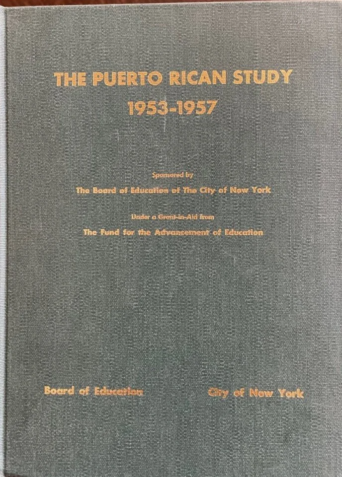 The Puerto Rican Study — NYC Department of Records & Information Services