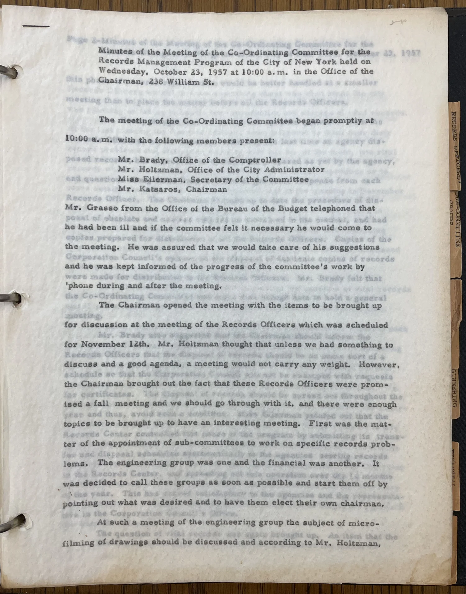 Records About Records: Discovering the History of DORIS Records ...