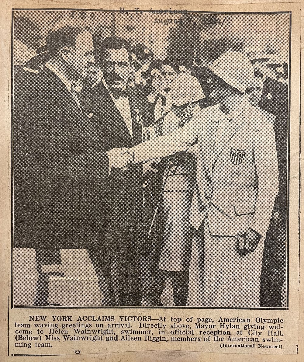 Welcoming Home American Olympic Champions in 1924 — NYC Department of ...