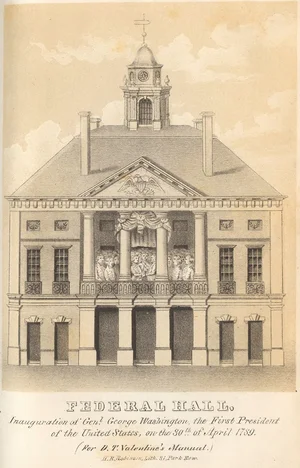 George Washington in New York: The First Presidential Mansion — NYC ...
