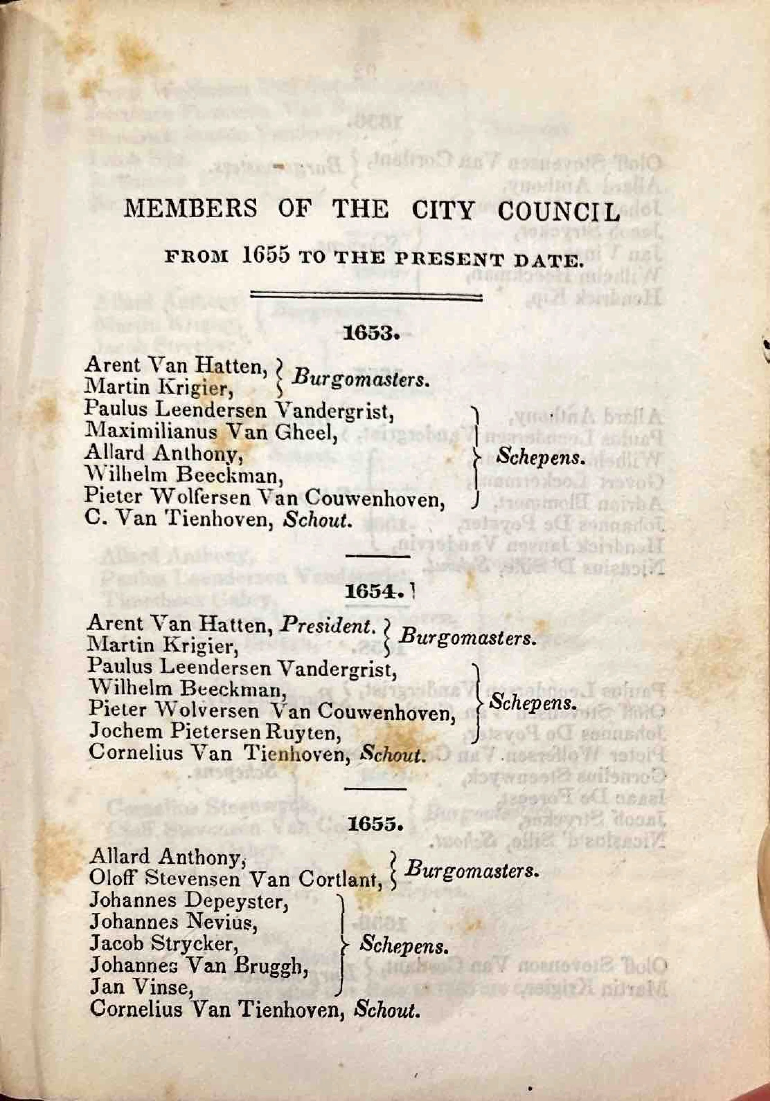 On Mayors and the Counting Thereof — NYC Department of Records ...