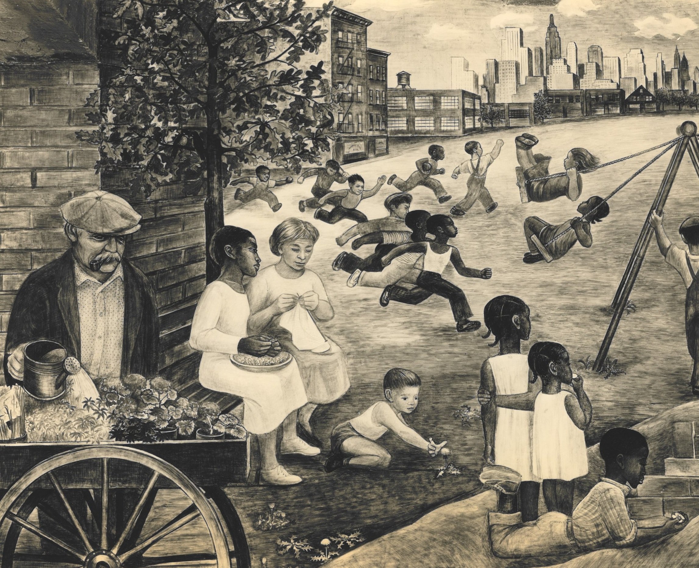 WPA Federal Art Project Photographs — NYC Department of Records ...