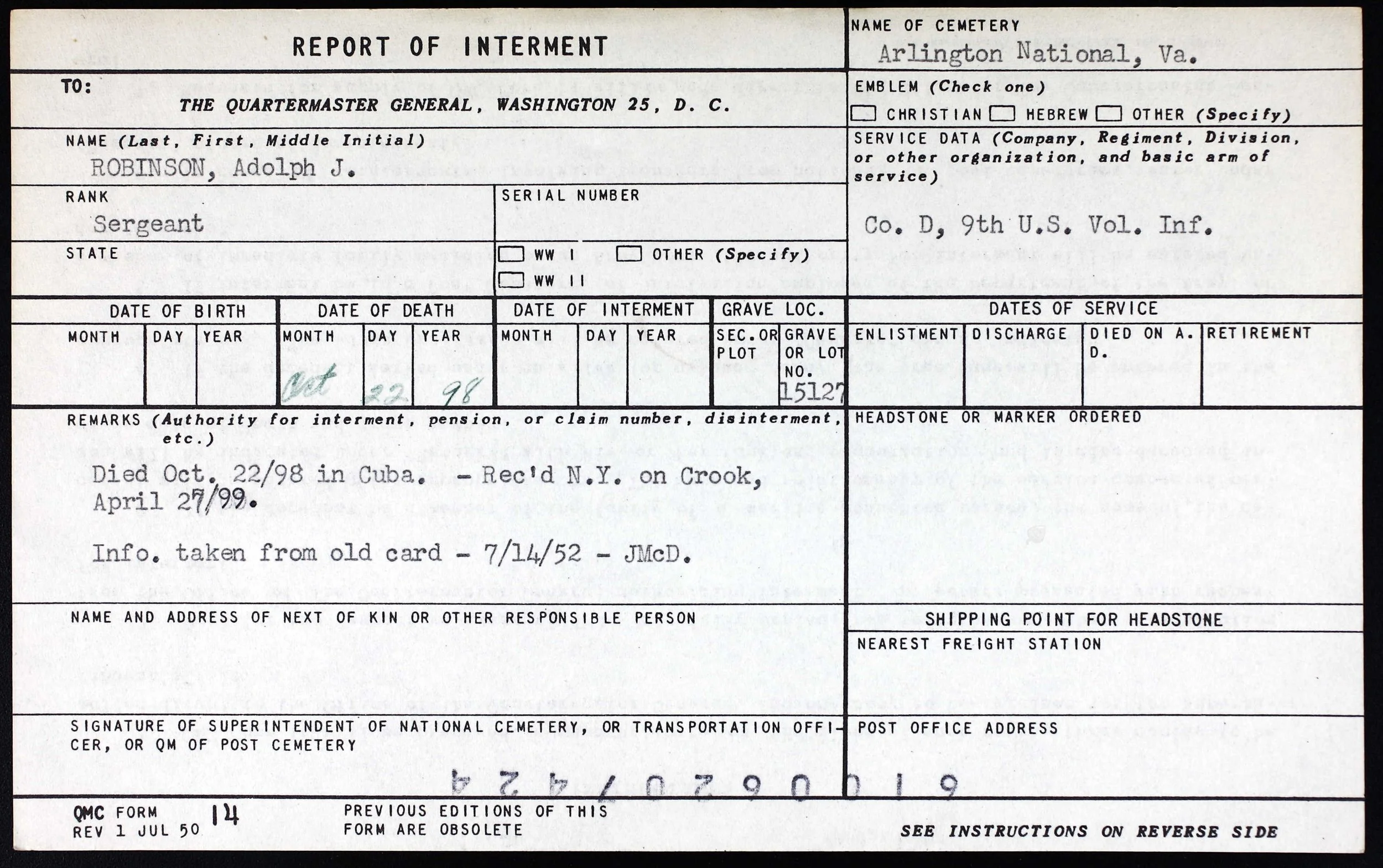 The Last Muster — NYC Department of Records & Information Services