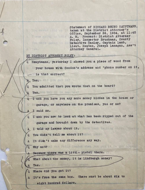 The Case Against Bruno Richard Hauptmann — NYC Department of Records ...