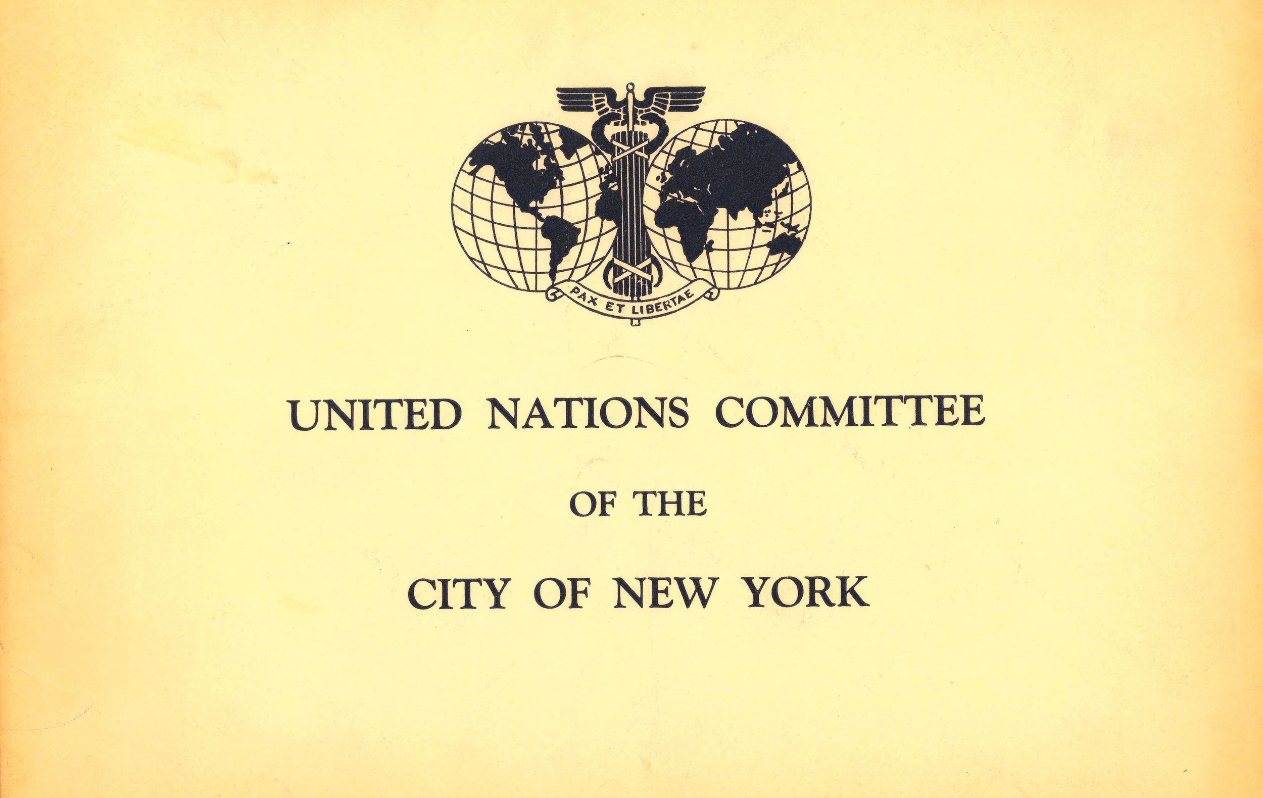 The United Nations in New York City — NYC Department of Records ...