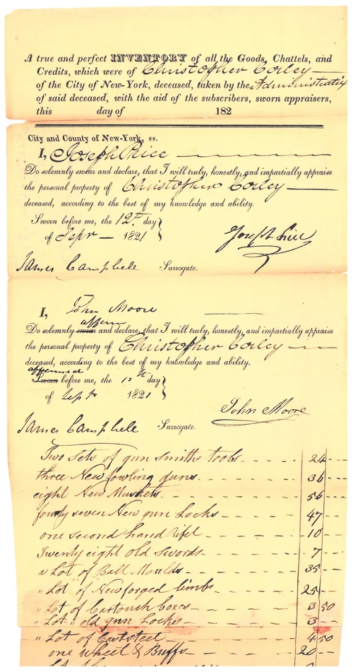 “A True and Perfect Inventory” - The Municipal Archives Collection of ...