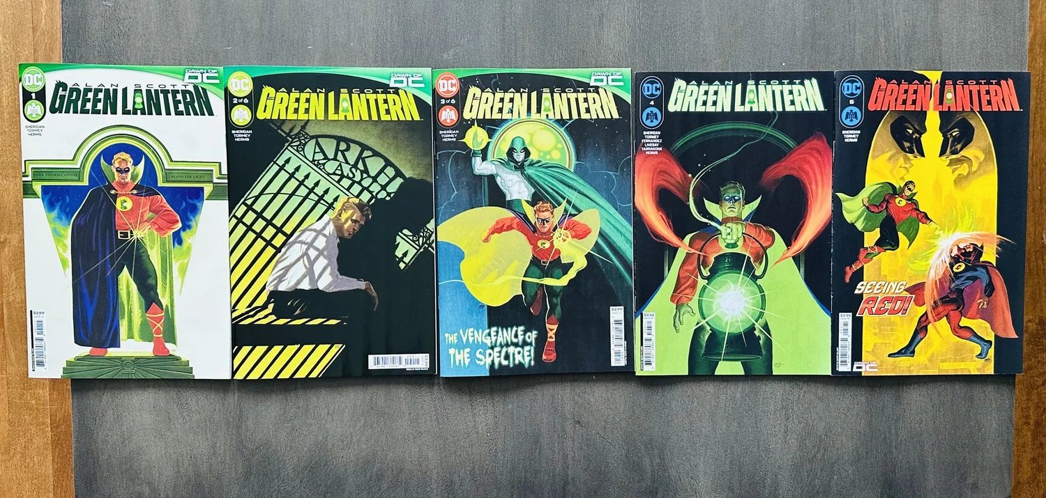 Comics Chat With Tim Sheridan, Writer of Alan Scott: Green Lantern, and ...