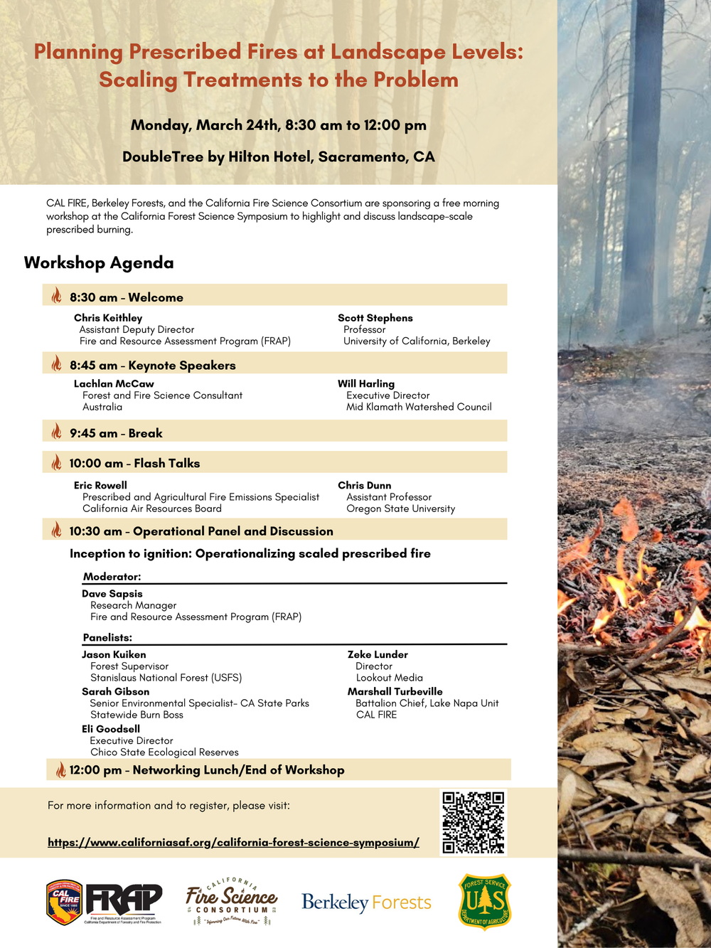Planning Prescribed Fires at Landscape Levels: Scaling Treatments to ...