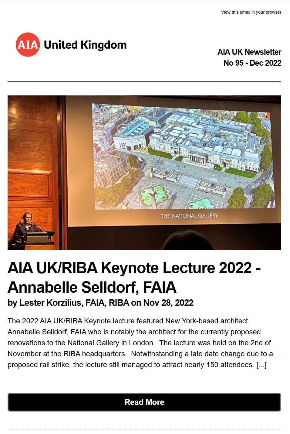 Newsletters — AIA UK