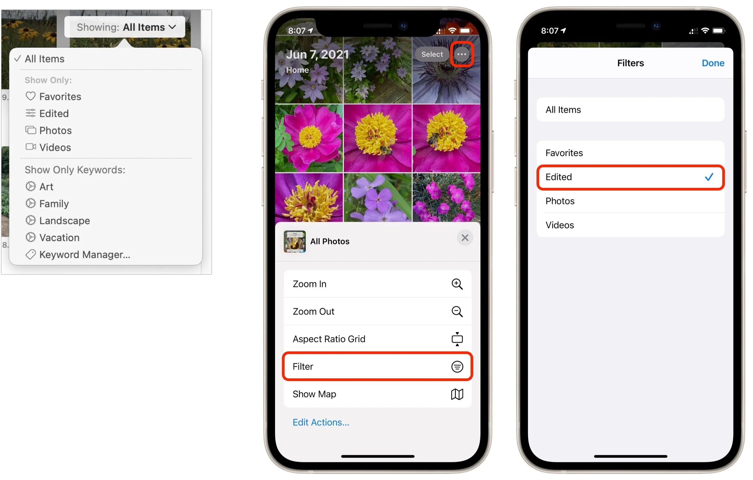 Filter What’s Showing in Photos to Focus on Specific Types — GeekHampton