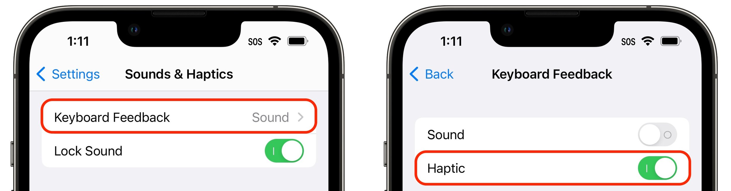 Add Haptic Feedback to the iPhone Keyboard in iOS 16 — GeekHampton