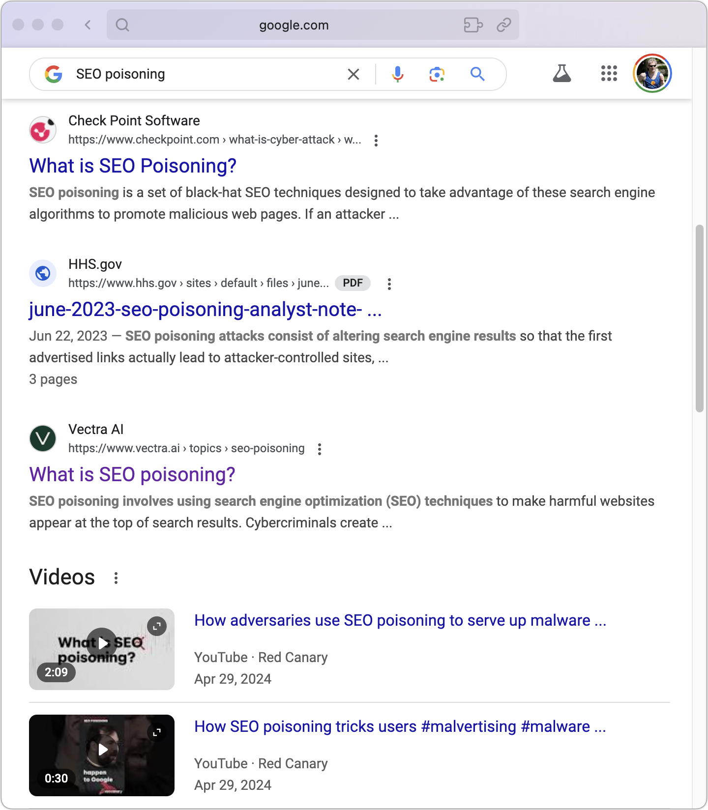 Don’t Assume That Top Google Search Results Are Guaranteed Safe ...