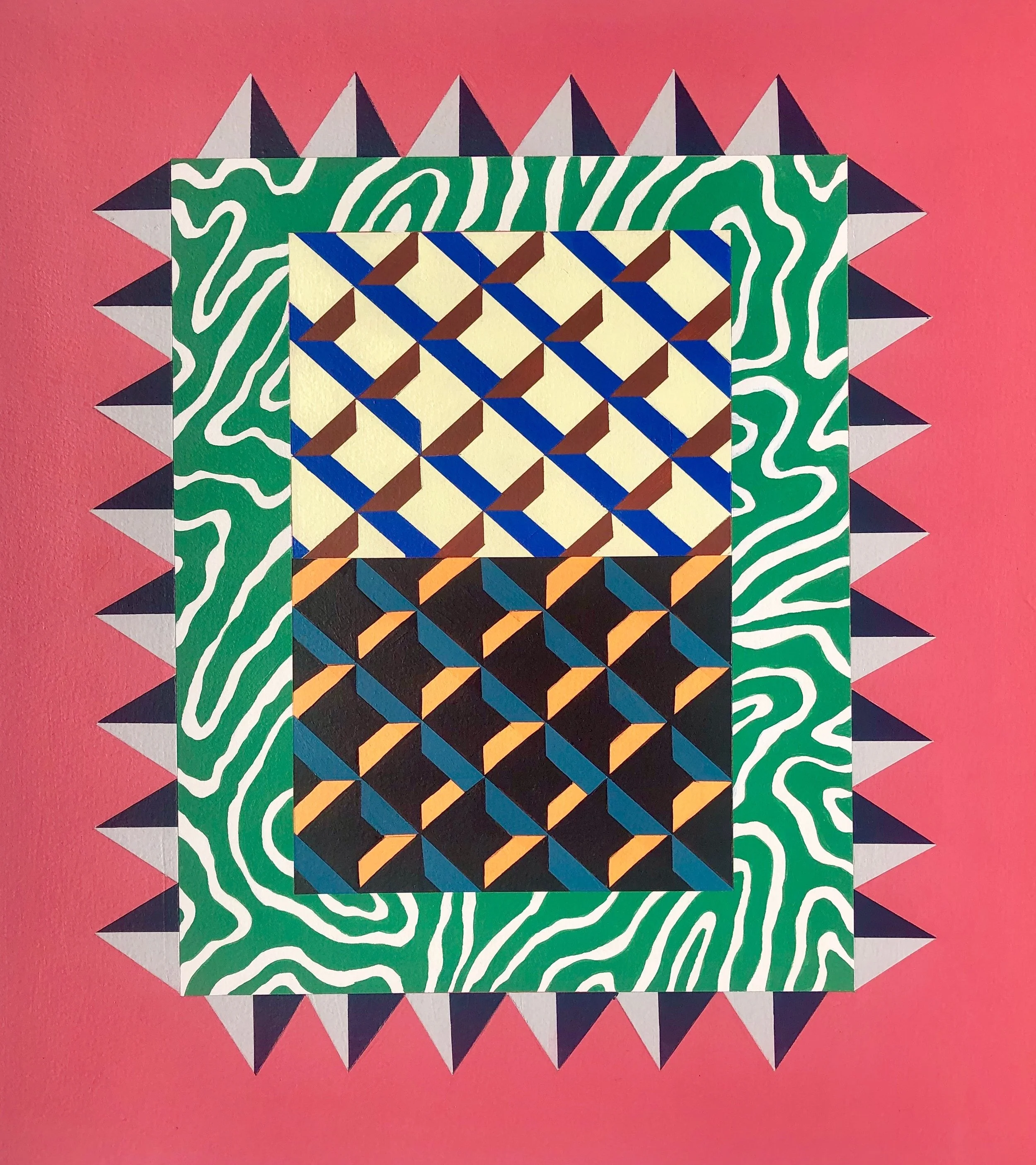 PAINTINGS — CLAUDIA DAMICHI