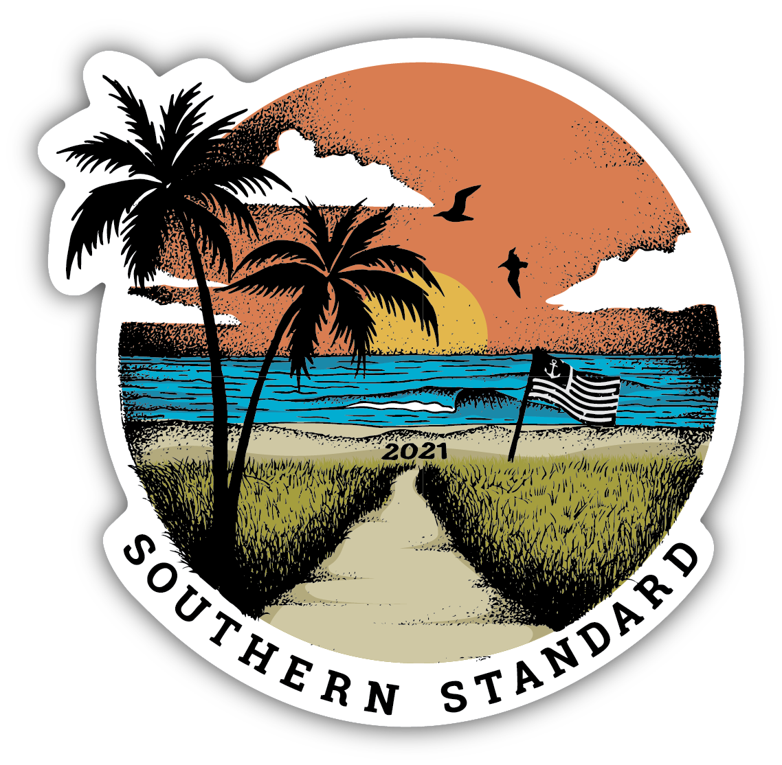 Beach Stickers