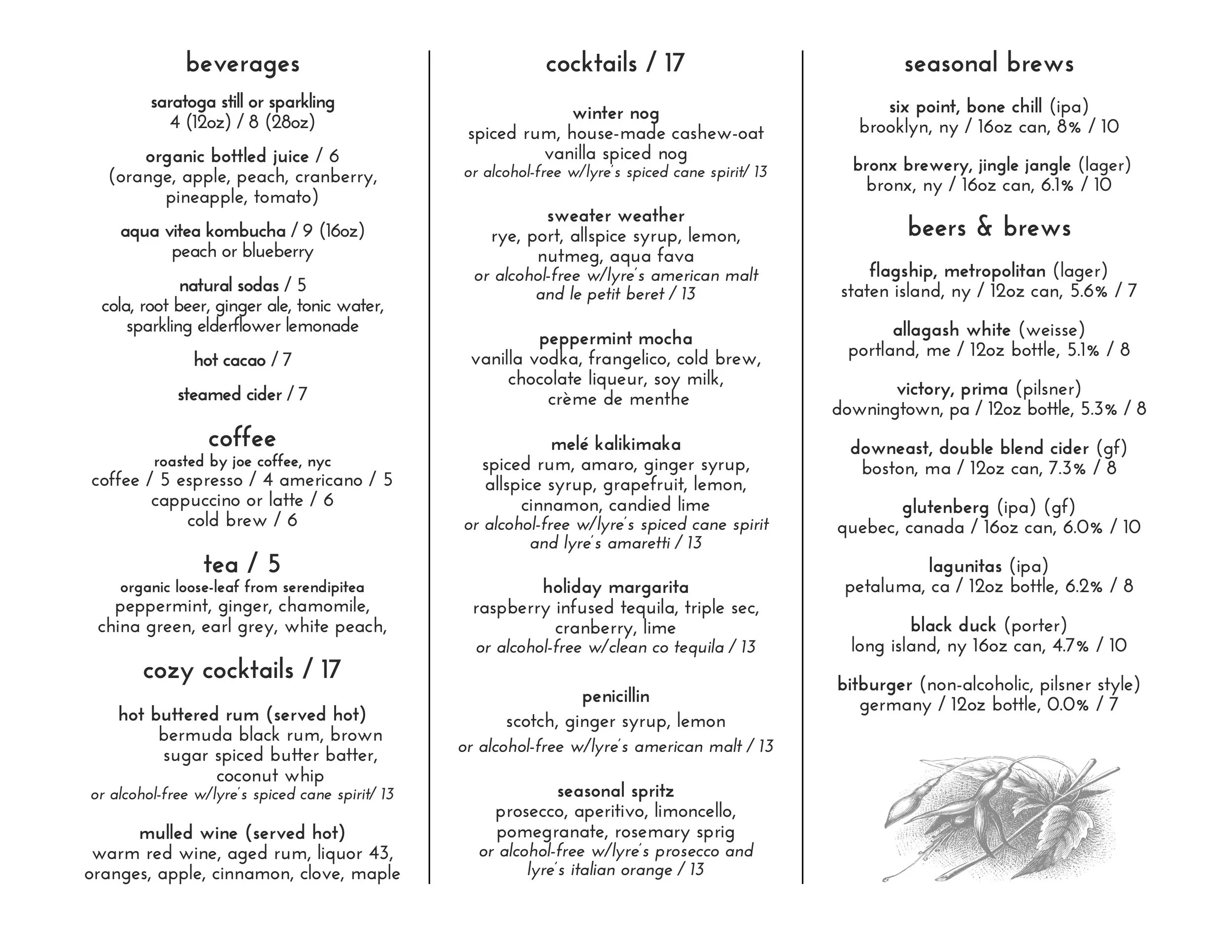 Eat & Drink — Blossom Restaurants