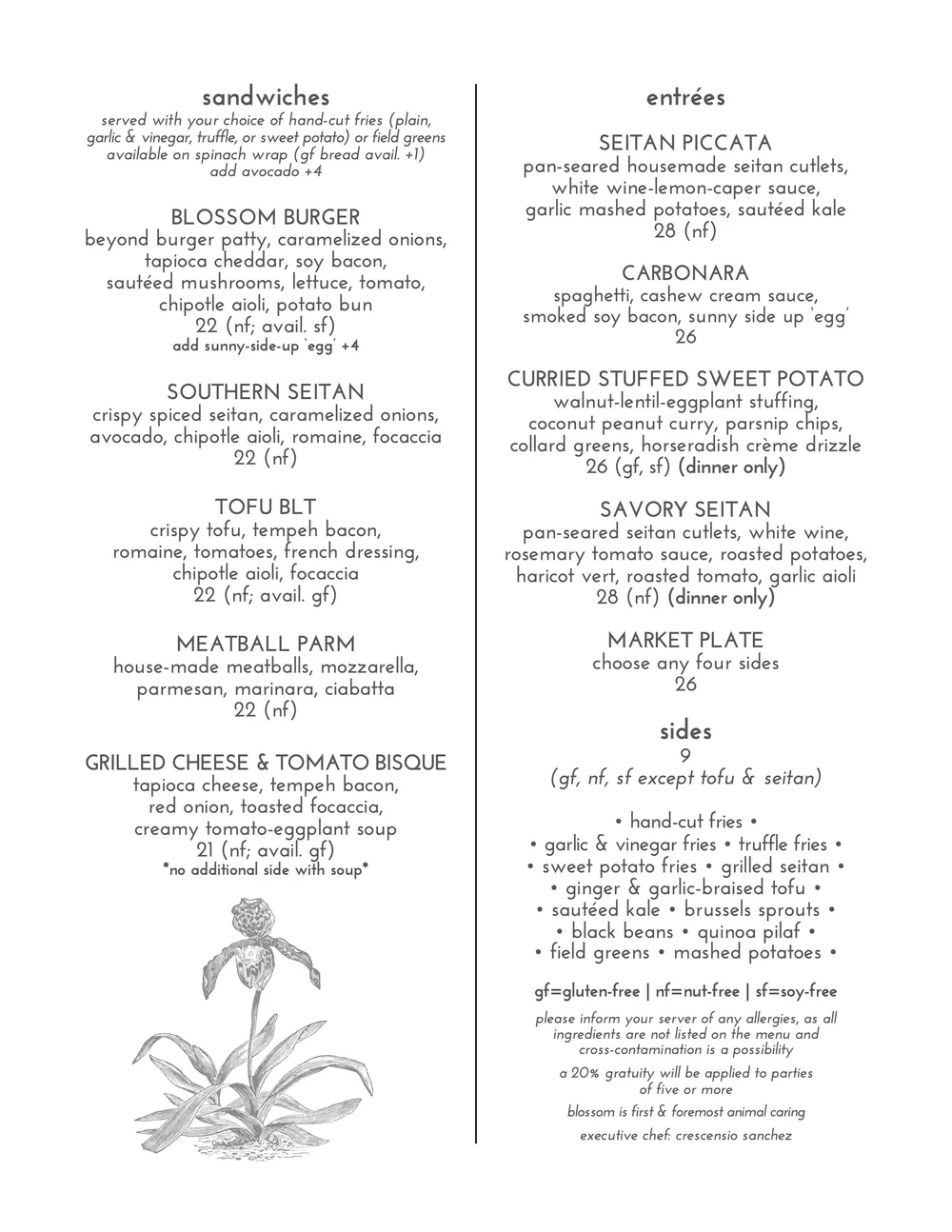 Eat & Drink — Blossom Restaurants