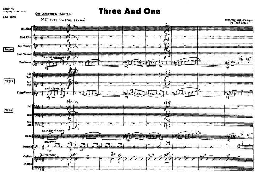 Big Band Arranging | 5 | Score Layout — Evan Rogers | Orchestrator ...