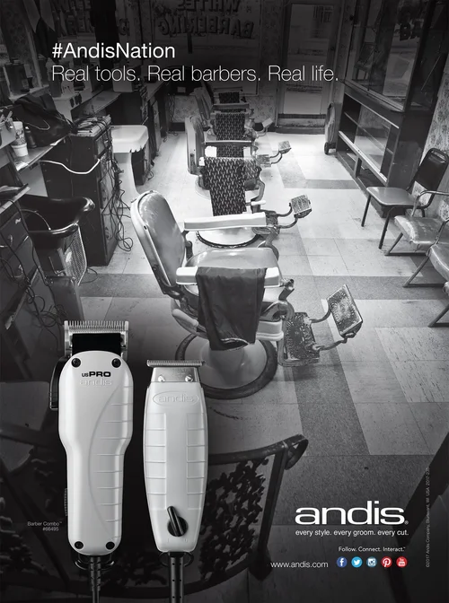 Andis Clippers Licensed Images from Barbershops of America — Rob Hammer ...