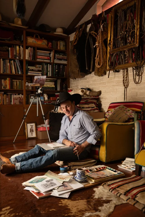 Teal Blake — Contemporary Western Painter in Texas | Studio Portrait ...