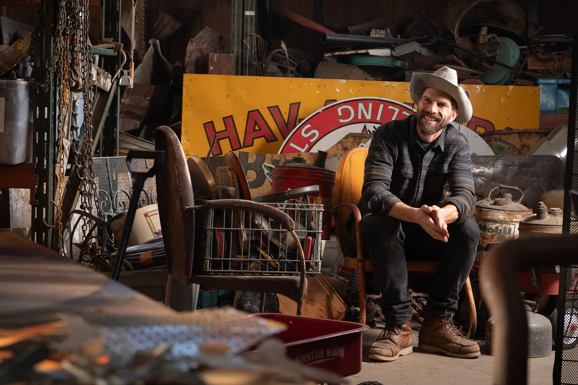 Western Artist Dolan Geiman Studio Photos – Artist Photography by Rob ...