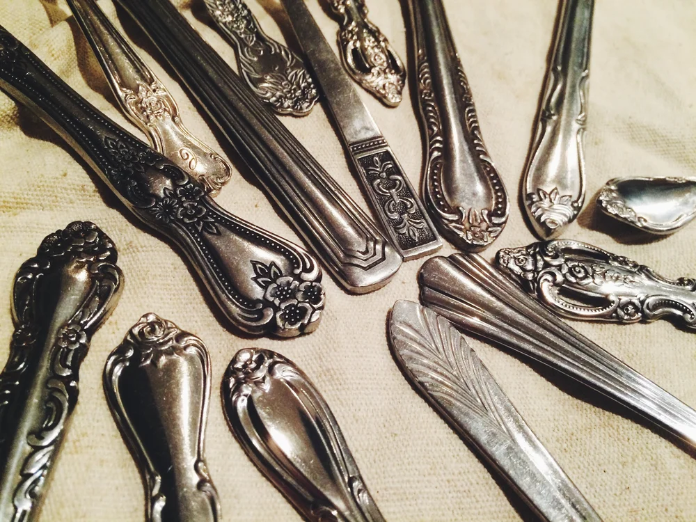 DIY Silverware Kitchen Art — Maria Makes | Currently making: POTTERY