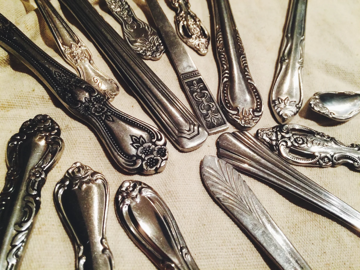 DIY Silverware Kitchen Art — Maria Makes | Currently making: POTTERY