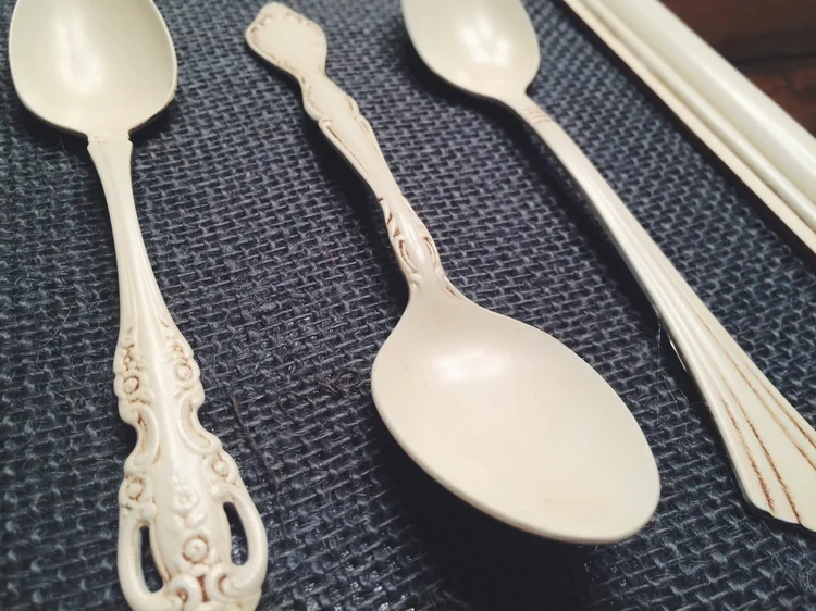 DIY Silverware Kitchen Art — Maria Makes | Currently making: POTTERY