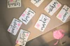 HOW TO: Calligraphy Name Badges — Paperie + Pen
