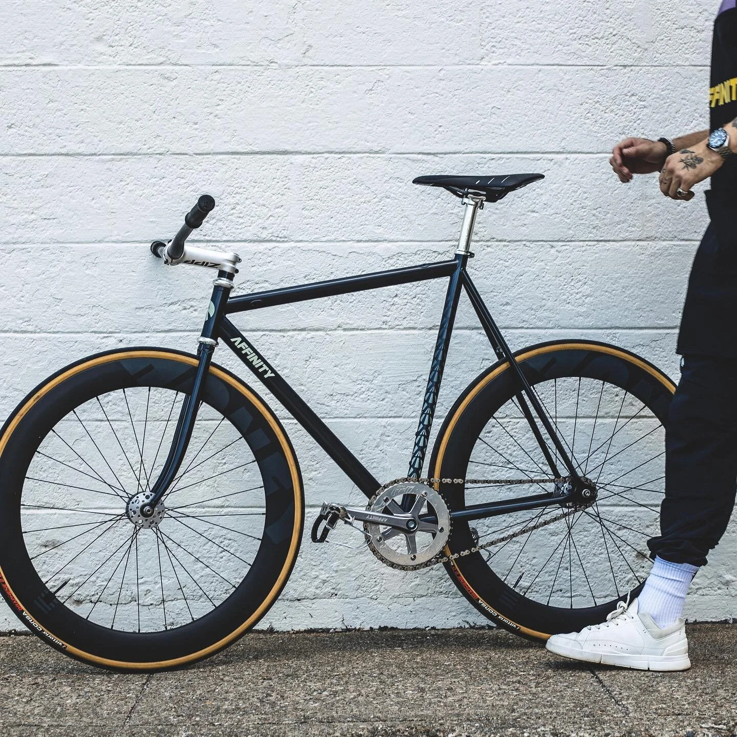 Affinity Cycles Lo Pro Track Frame Set Film Grain