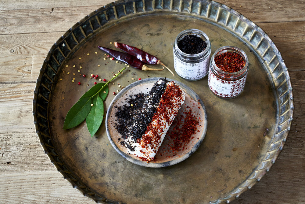 Goat Cheese with Aleppo & Urfa Biber — VILLA JERADA