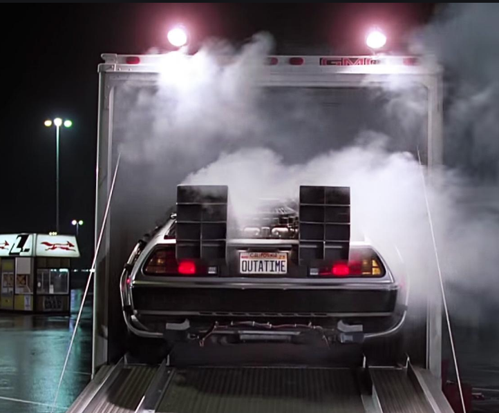 Experience the Ultimate DeLorean Time Machine - Ecto 1 C and KITT Movie ...