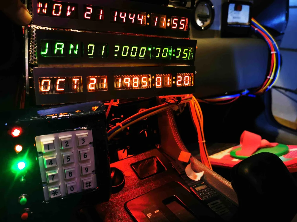 Experience the Ultimate DeLorean Time Machine - Ecto 1 C and KITT Movie ...