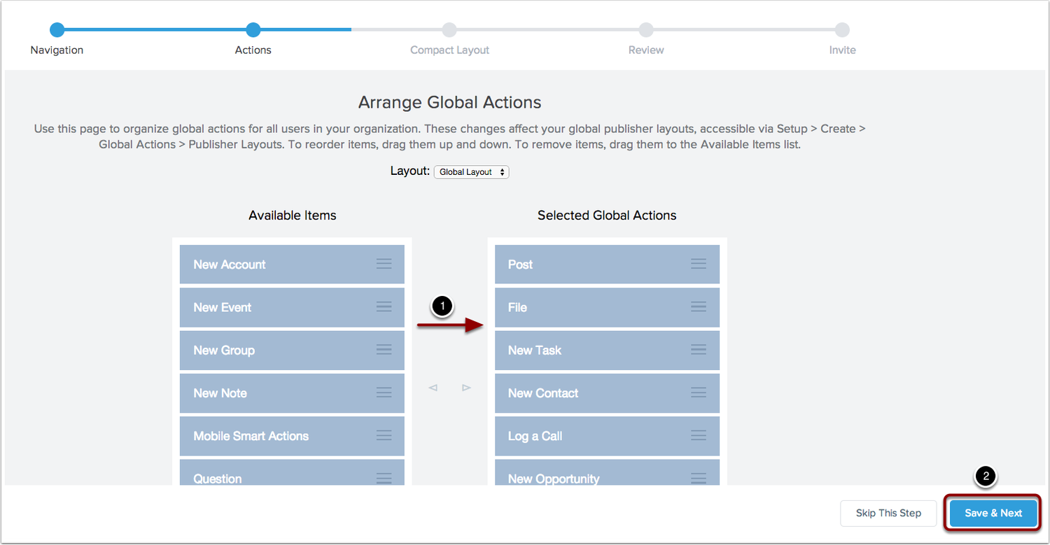 The Winter '15 Salesforce 1 Quick Start Setup Wizard - Agile Cloud ...