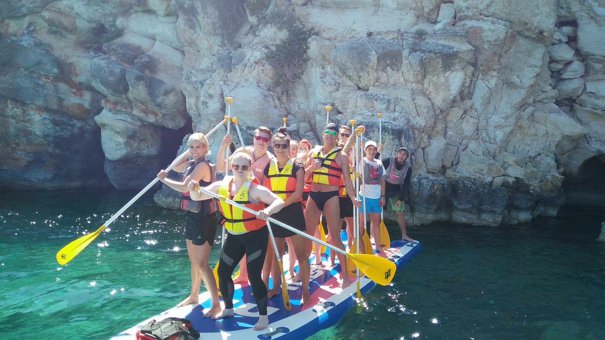 The Big experience of the Big SUP - Group SUP tours in Chania — SUPinCrete
