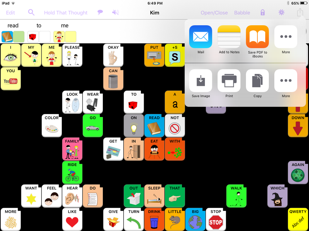 Printing and Using Low Tech Talker Symbols - Part 2 — Kim Rankin