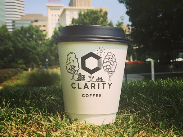 Cup Design Artist: Arjan Jager — Clarity Coffee