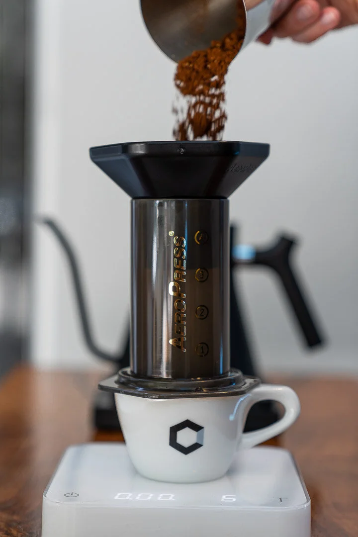 James Hoffmann Aeropress Recipe