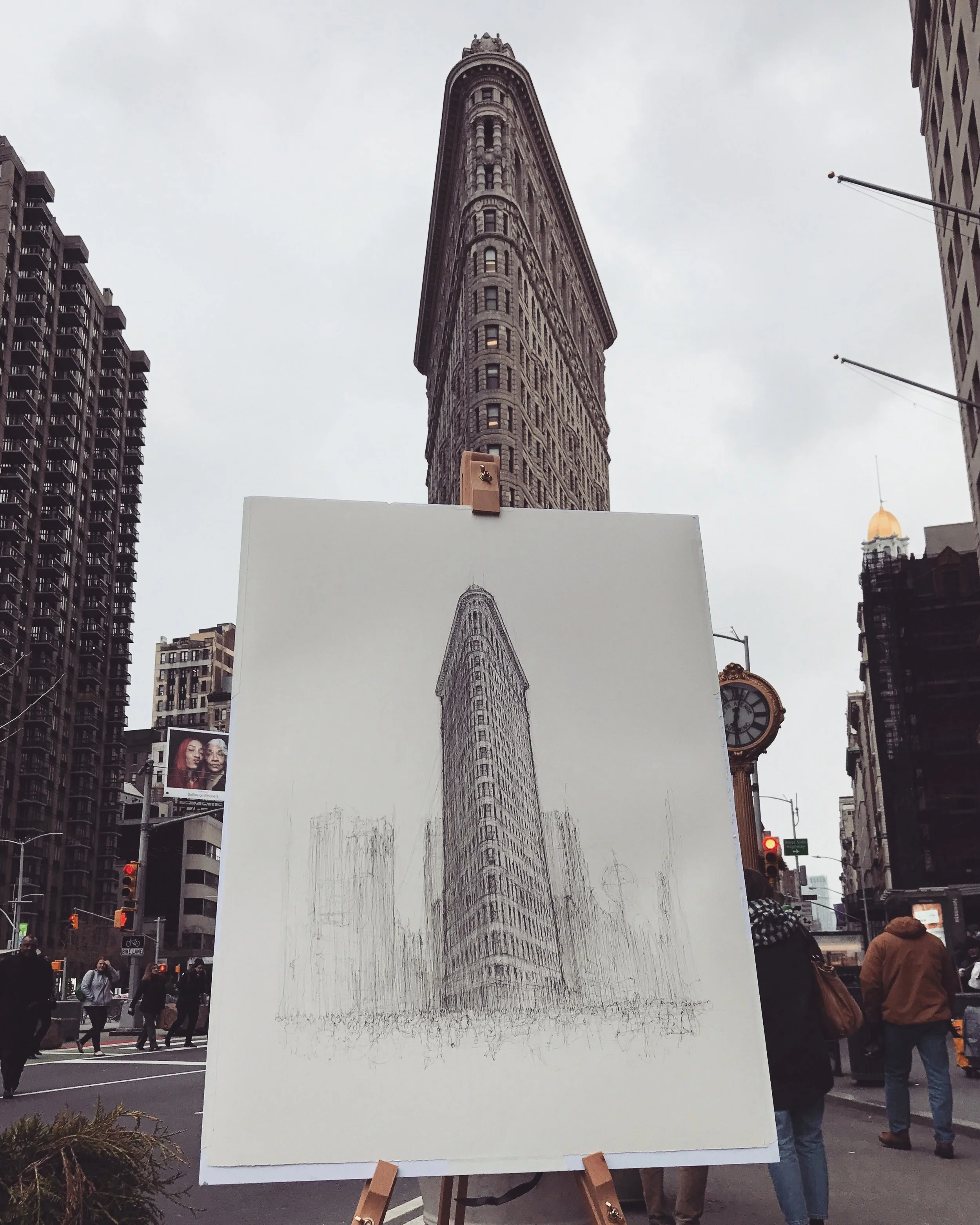Flatiron Building Drawing