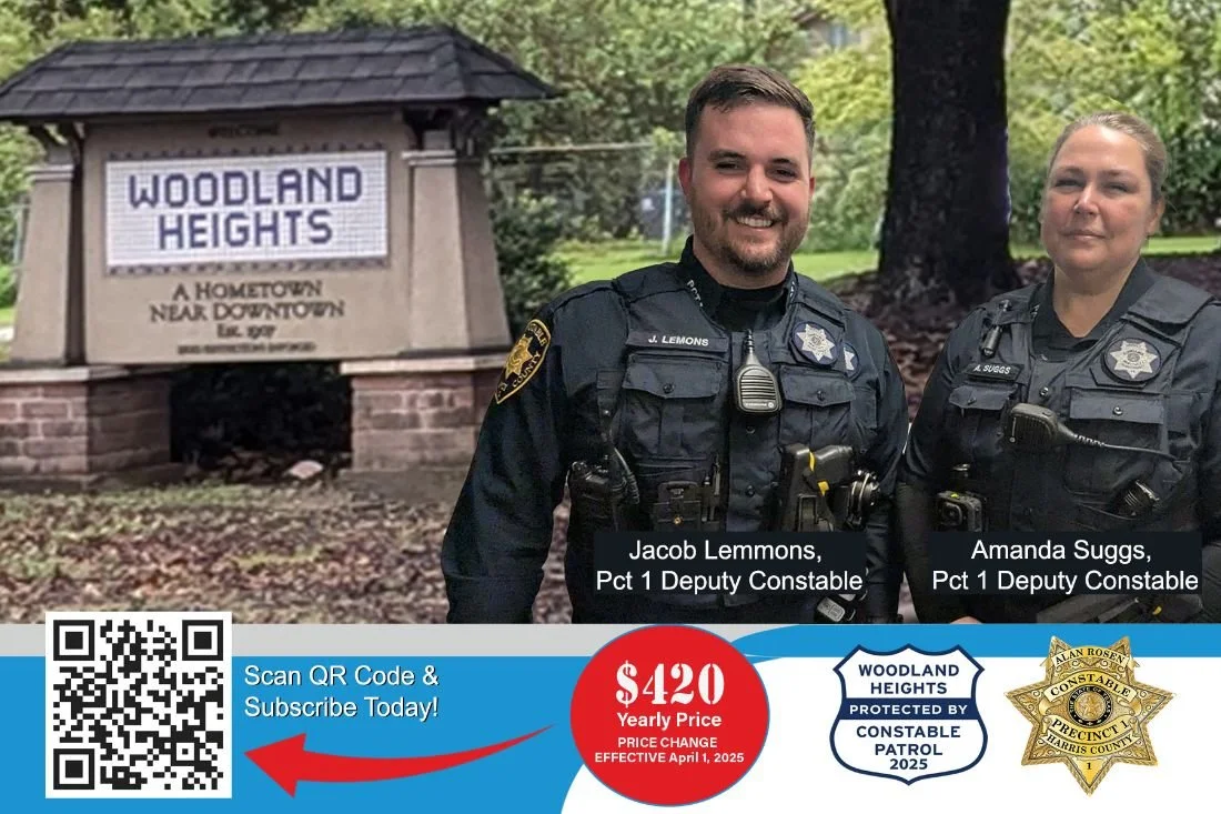 WHCA Constable Patrol Activity Report — Woodland Heights