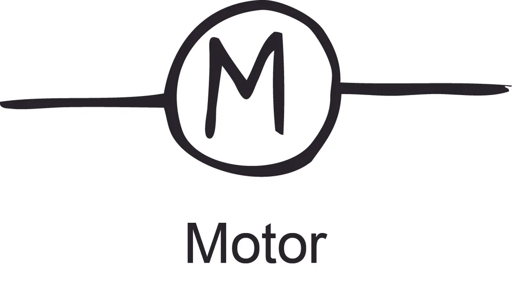 Motor Symbol Circuit
