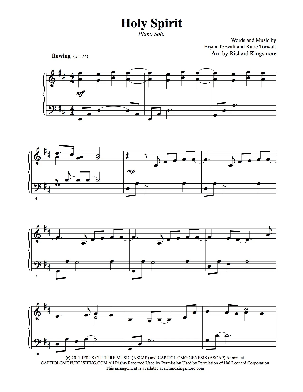 Holy Spirit — Richard Kingsmore
