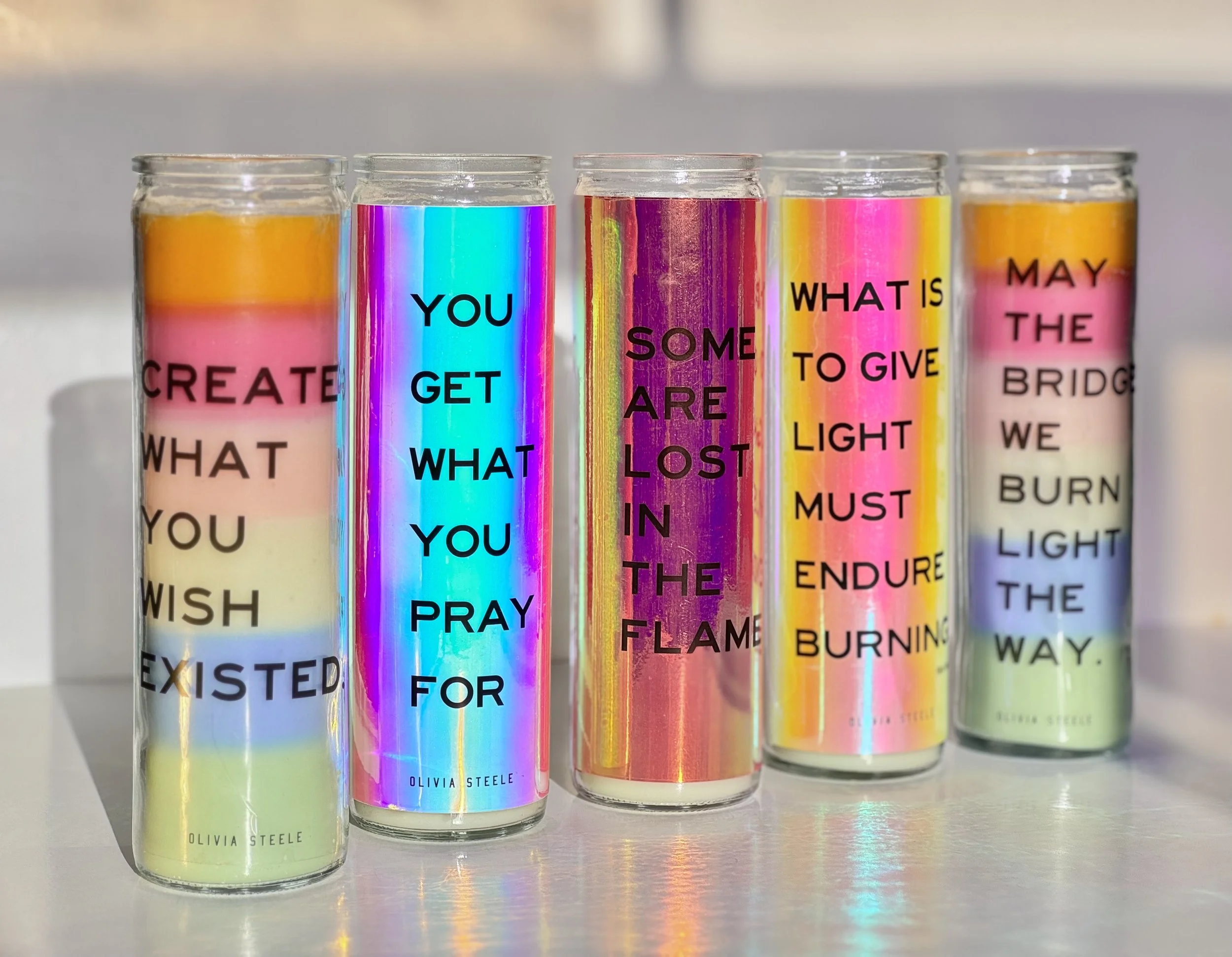 PRAYER CANDLES — STEELE THE SHOW