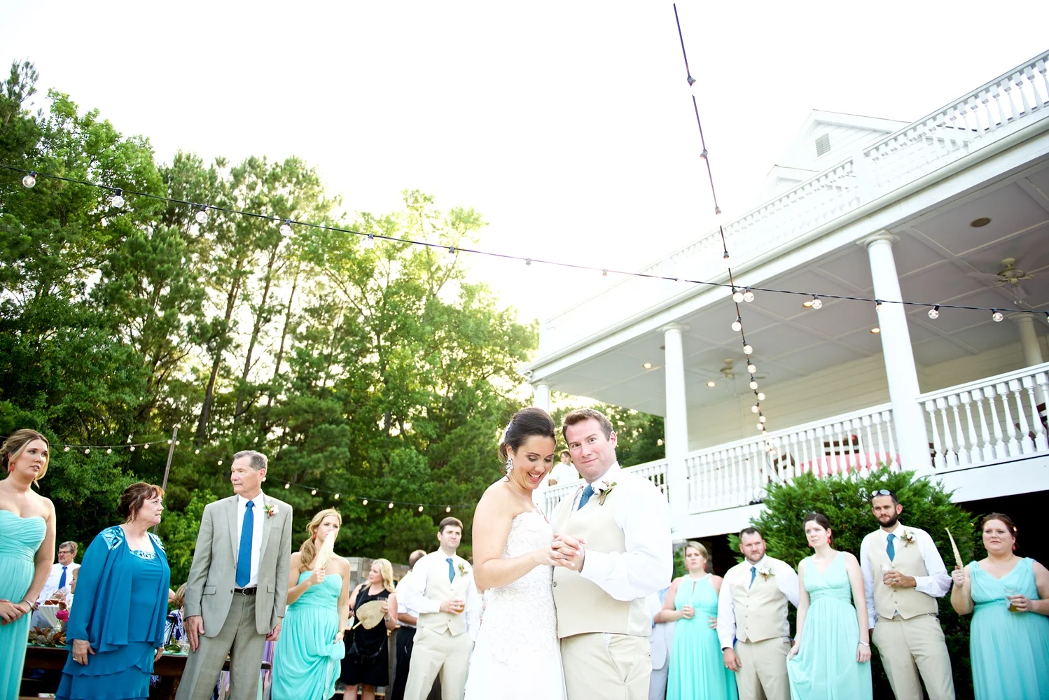 Aqua + Pink Old Wide Awake Plantation Wedding by Yoj Events — A ...