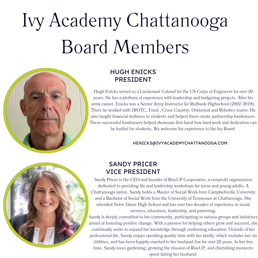 Ivy Board — Ivy Academy Chattanooga