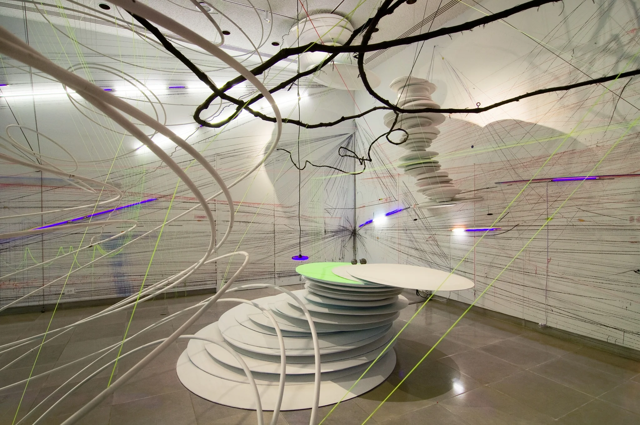 Judy Pfaff | .....all of the above — Rice Gallery