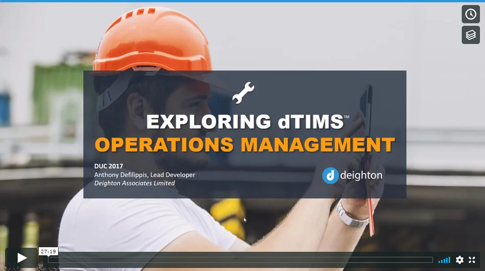 dTIMS Operations Management (OM) — dTIMS® | Infrastructure Asset ...