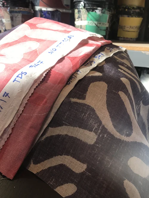 Outfitting the wallpaper factory for fabric sample production — PAPER MILLS