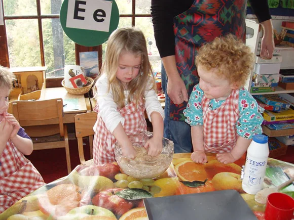 Hunsdon House Garden School. international Nursery School since 1922