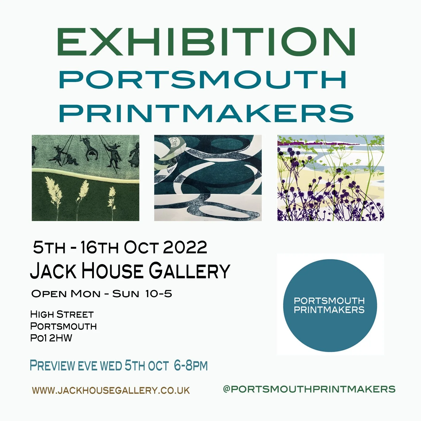 Portsmouth Printmakers — Jack House Gallery